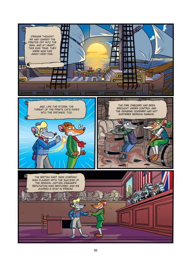 Geronimo stilton the mystery of the pirate ship | PDF