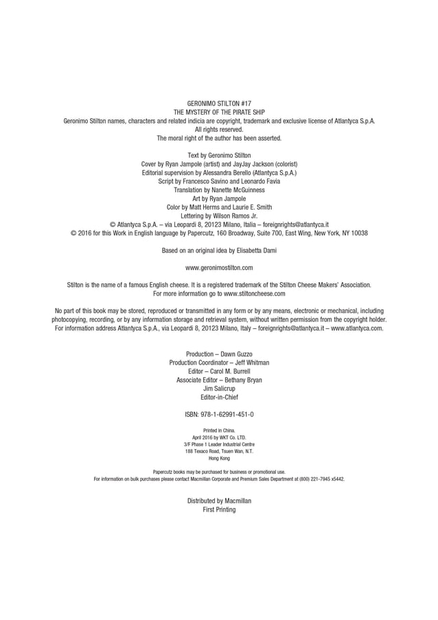 Geronimo stilton the mystery of the pirate ship | PDF