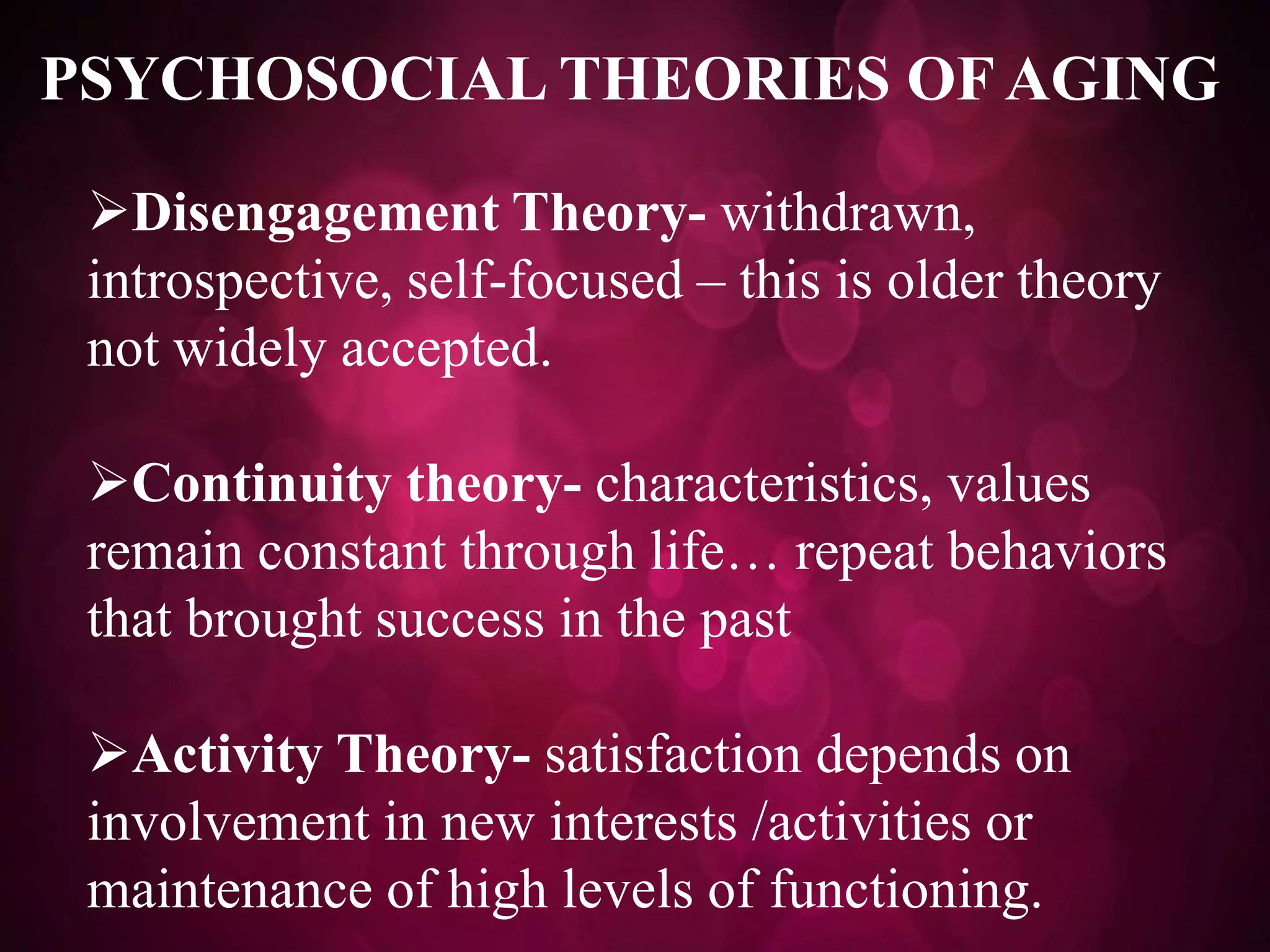 Gerontology & Geriatrics: Research | PPTX