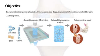 Exosome GelMA ECM scaffold | PPTX