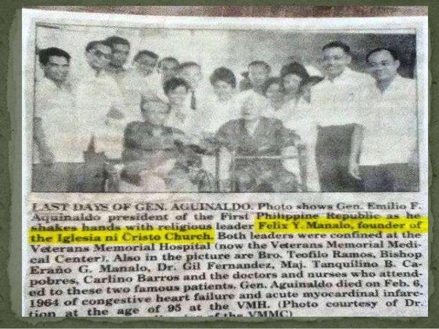Heneral Emilio Aguinaldo: Mga Gunita ng Himagsikan Heneral Emilio Aguinaldo: Mga Gunita ng Himagsikan