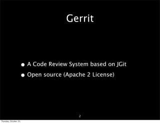 Gerrit | PPT