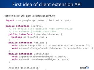 Gerrit JavaScript Plugins | ODP | Web Development | Internet