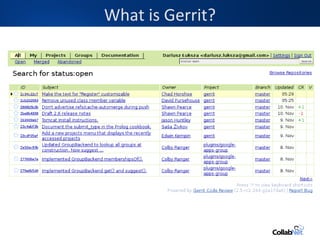 Gerrit JavaScript Plugins | ODP | Web Development | Internet