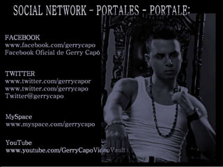 GERRY CAPO - A UNIQUE VOICE AND GREAT MEDOLDIES | PPT