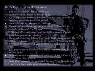 GERRY CAPO - A UNIQUE VOICE AND GREAT MEDOLDIES | PPT