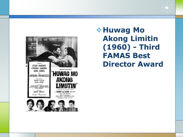 Gerry de leon, National Artist for Cinema | PPTX