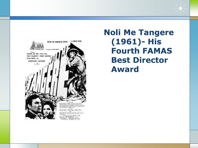 Gerry de leon, National Artist for Cinema | PPTX