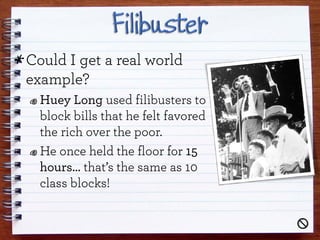 Gerrymandering and Filibusters | PDF