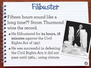 Gerrymandering and Filibusters | PDF