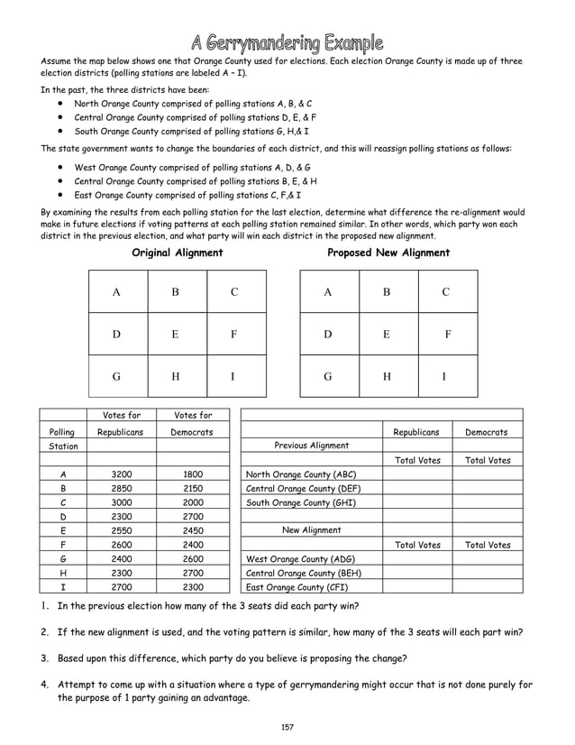 Gerrymandering Pdf