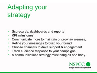 Evaluating & Adapting Your Communications Strategy | PPT