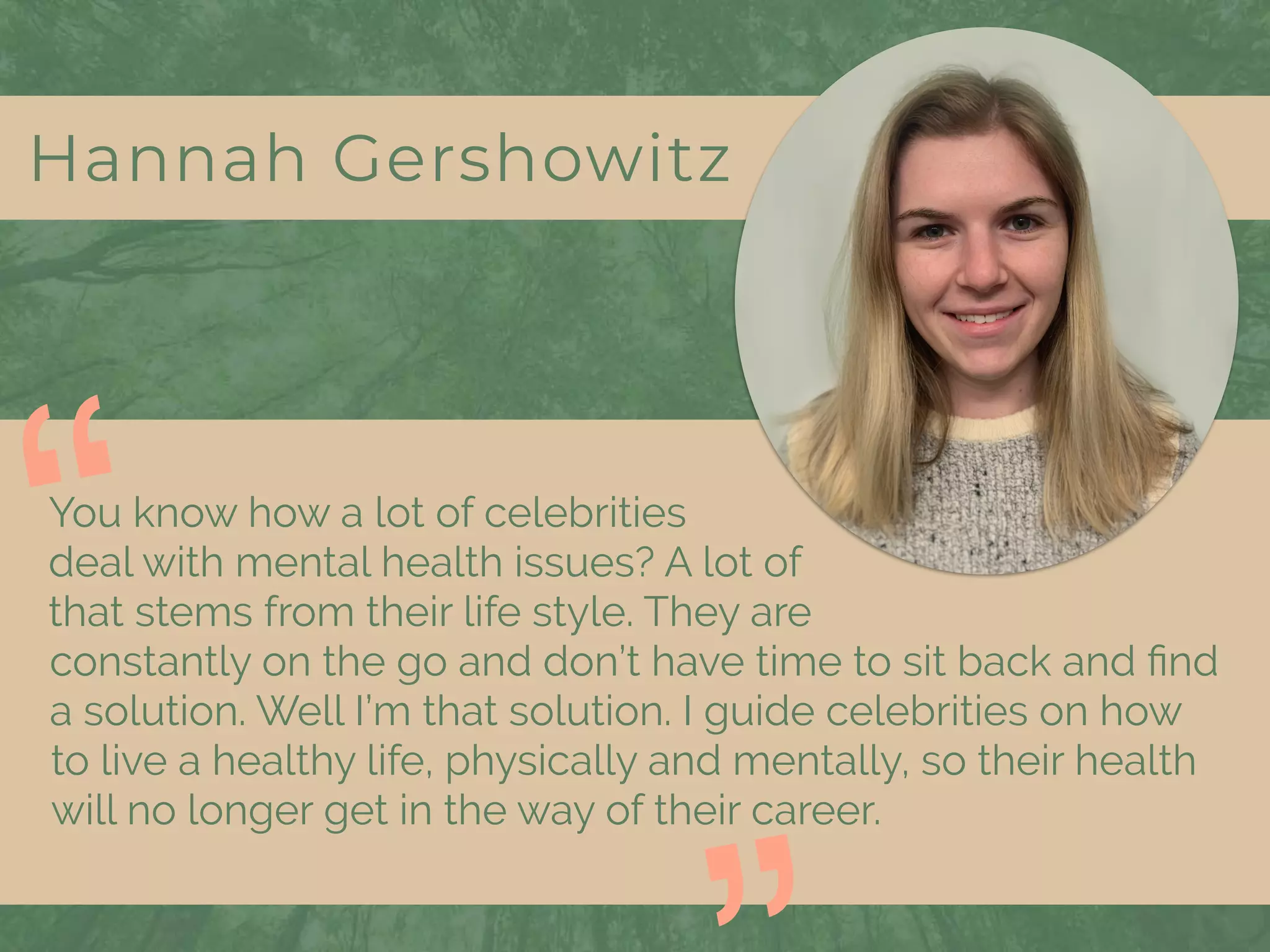 Hannah Gershowitz Portfolio Presentation | PDF