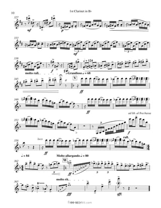 Gershwin george-rhapsody-blue-rhapsody-blue-1st-clarinet-pdf-38818 | PDF