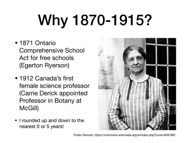 Writing Women Back Into the History of STEM | PPT