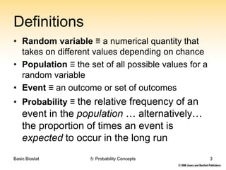 Probability and statistics- Understanding | PPT