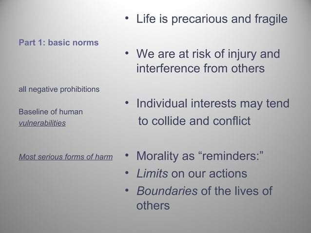 Gert common morality ol 505(1) | PPT