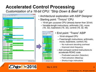 Gert Goossens,Sen. Director, ASIP Tools, Synopsys | PDF | Computer Software and Applications ...