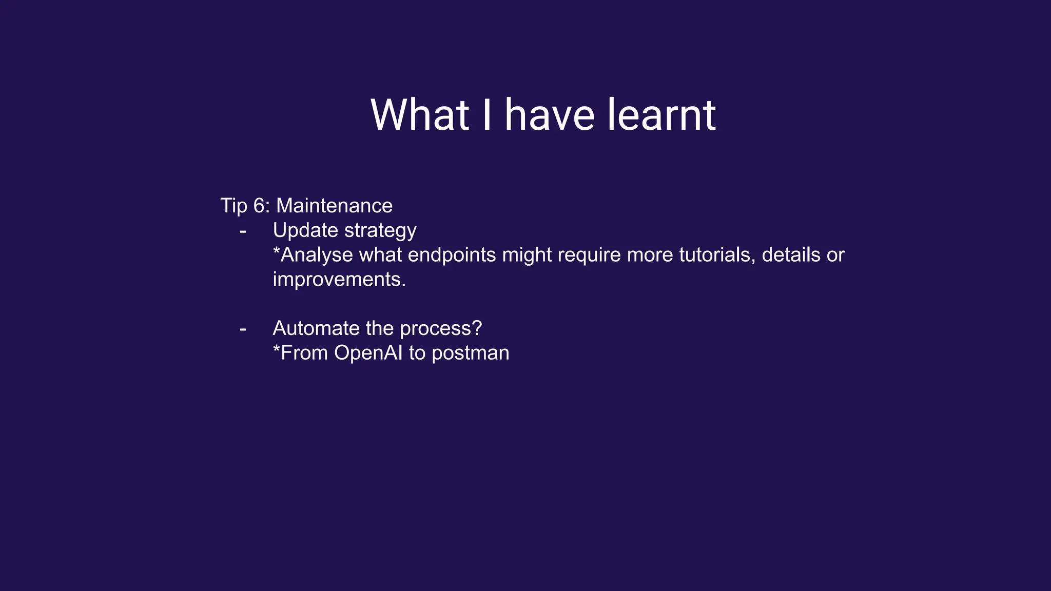 Navigating API Documentation: Tips from the Trenches | PPT