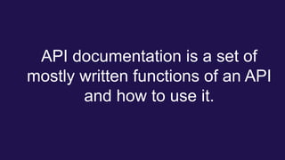 Navigating API Documentation: Tips from the Trenches | PPT