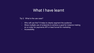 Navigating API Documentation: Tips from the Trenches | PPT