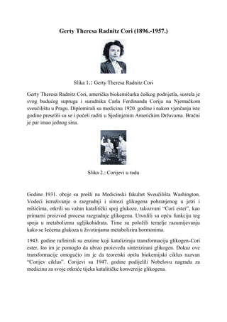 Gerty Theresa Radnitz Cori | PDF