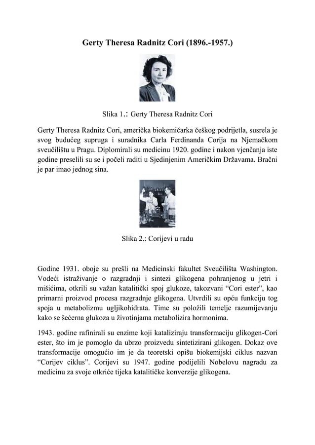 Gerty Theresa Radnitz Cori | PDF