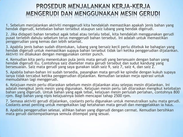 Gerudi & mesin gerudi | PPTX