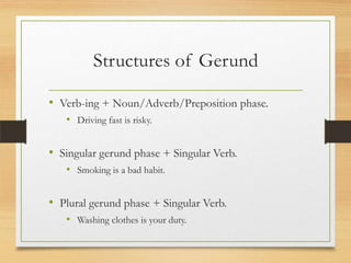 Gerund | PPT