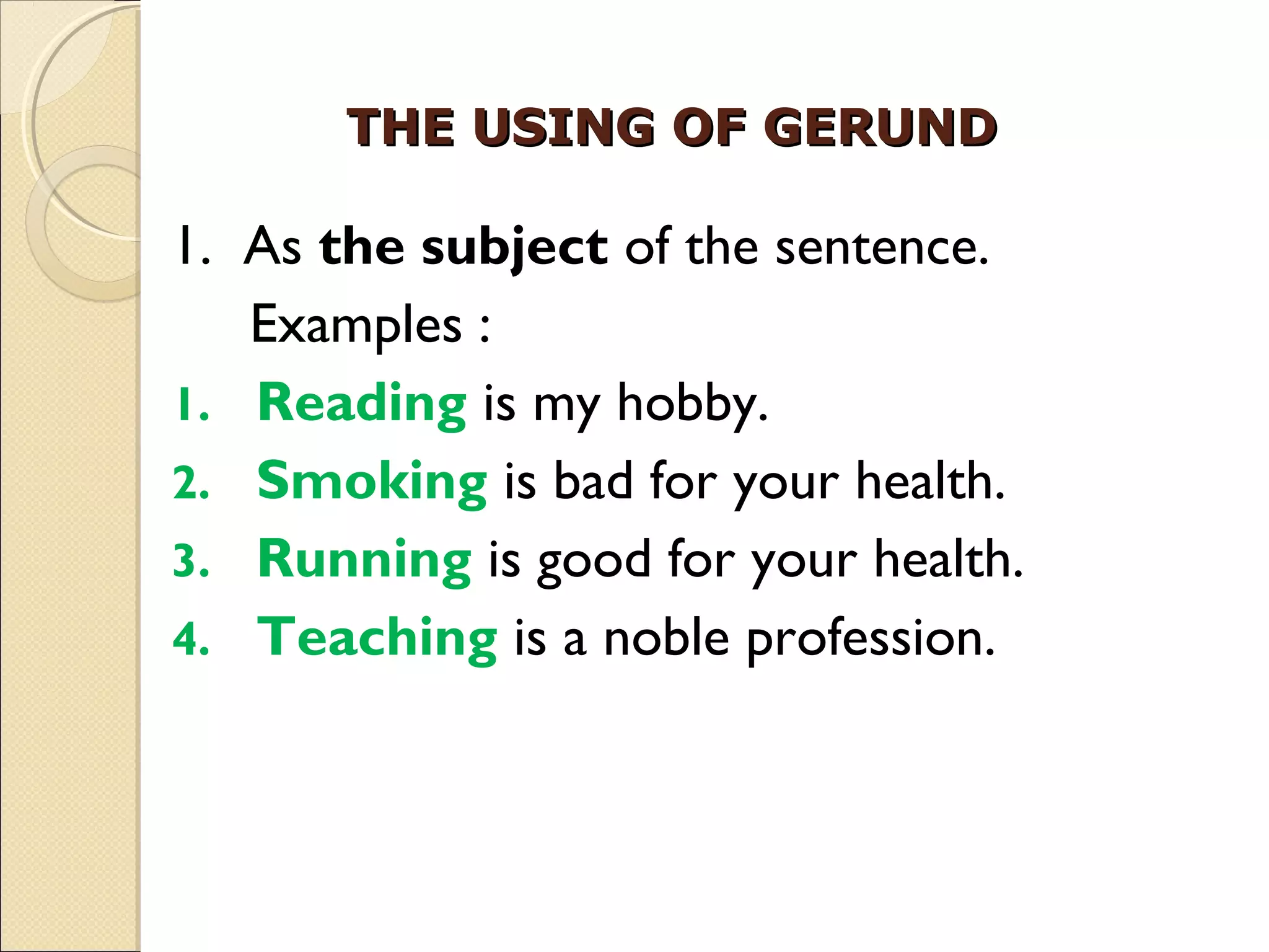 Gerund | PPT