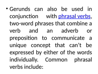 Ethics module 5 lesson 2 Gerund activity | PPTX