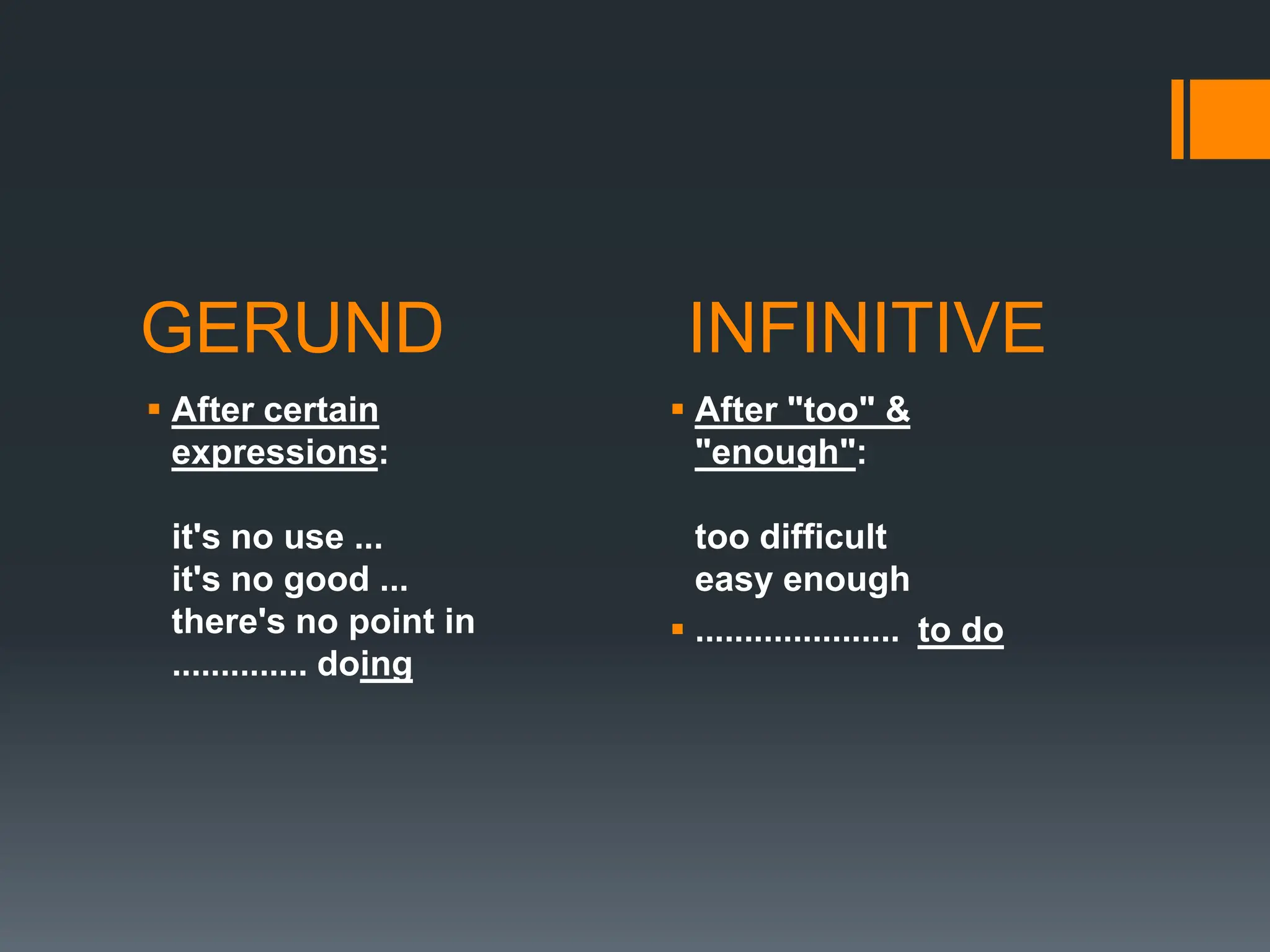 gerund-and-infinitive.pptx How to use them | PPTX