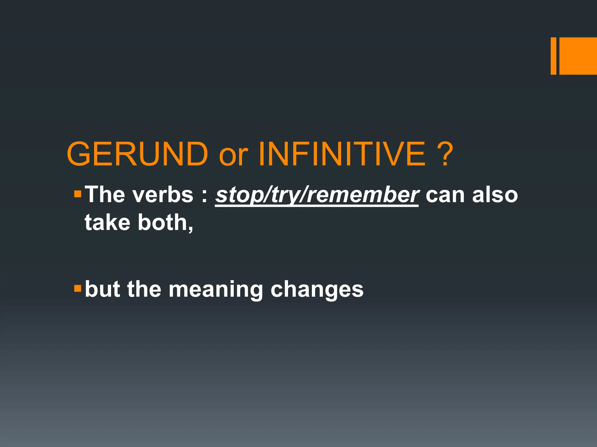 gerund-and-infinitive.pptx How to use them | PPTX