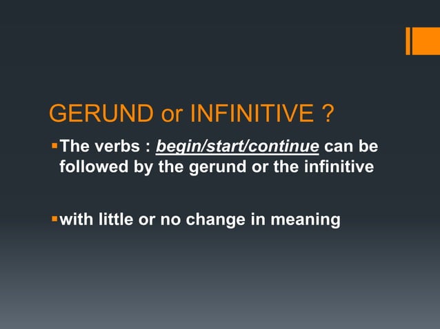 gerund-and-infinitive.pptx How to use them | PPTX