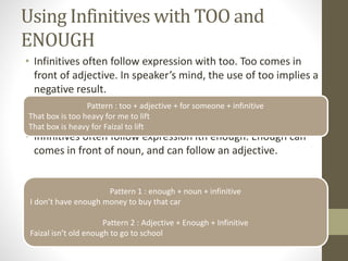 Gerund and Infinitives | PPT