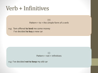 Gerund and Infinitives | PPT