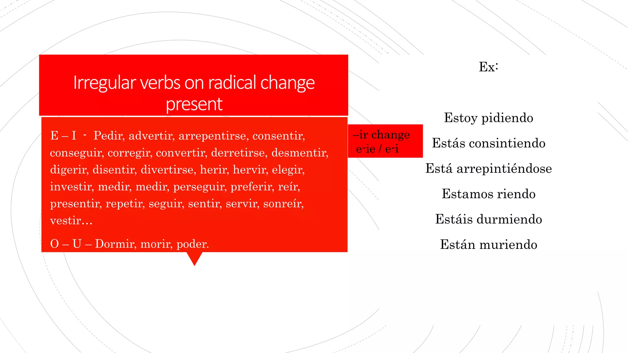 Gerund in Spanish | PPTX