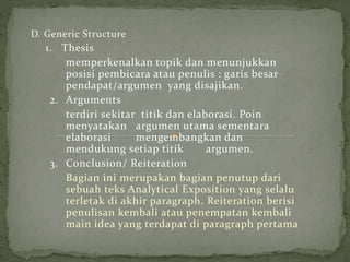 Gerund Invfinitive and Analytical Exposition | PPTX