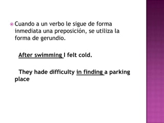 Gerundio/ Presente progressivo | PPTX