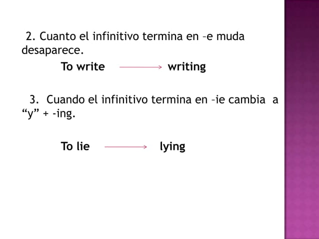 Gerundio/ Presente progressivo | PPTX