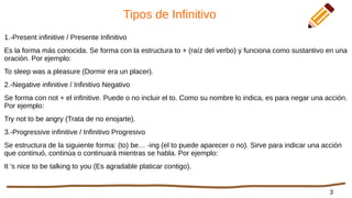 Gerundio y infinitive.pdf | Family and Relationships