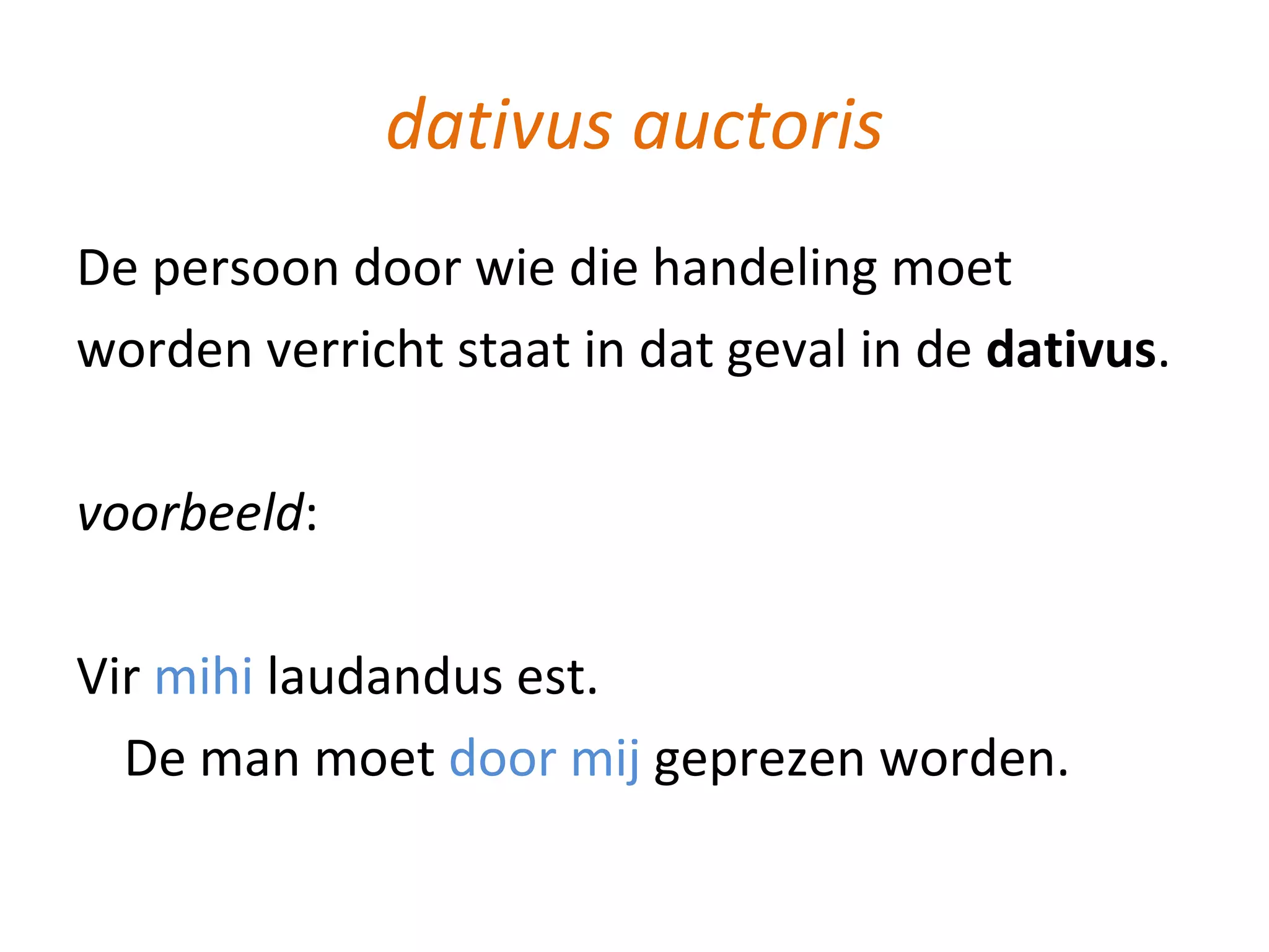 Gerundium en gerundivum | PPT