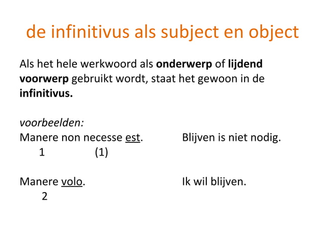 Gerundium en gerundivum | PPT