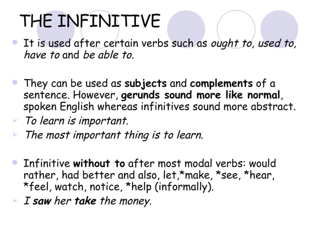 Gerund Or Infinitive | PPT