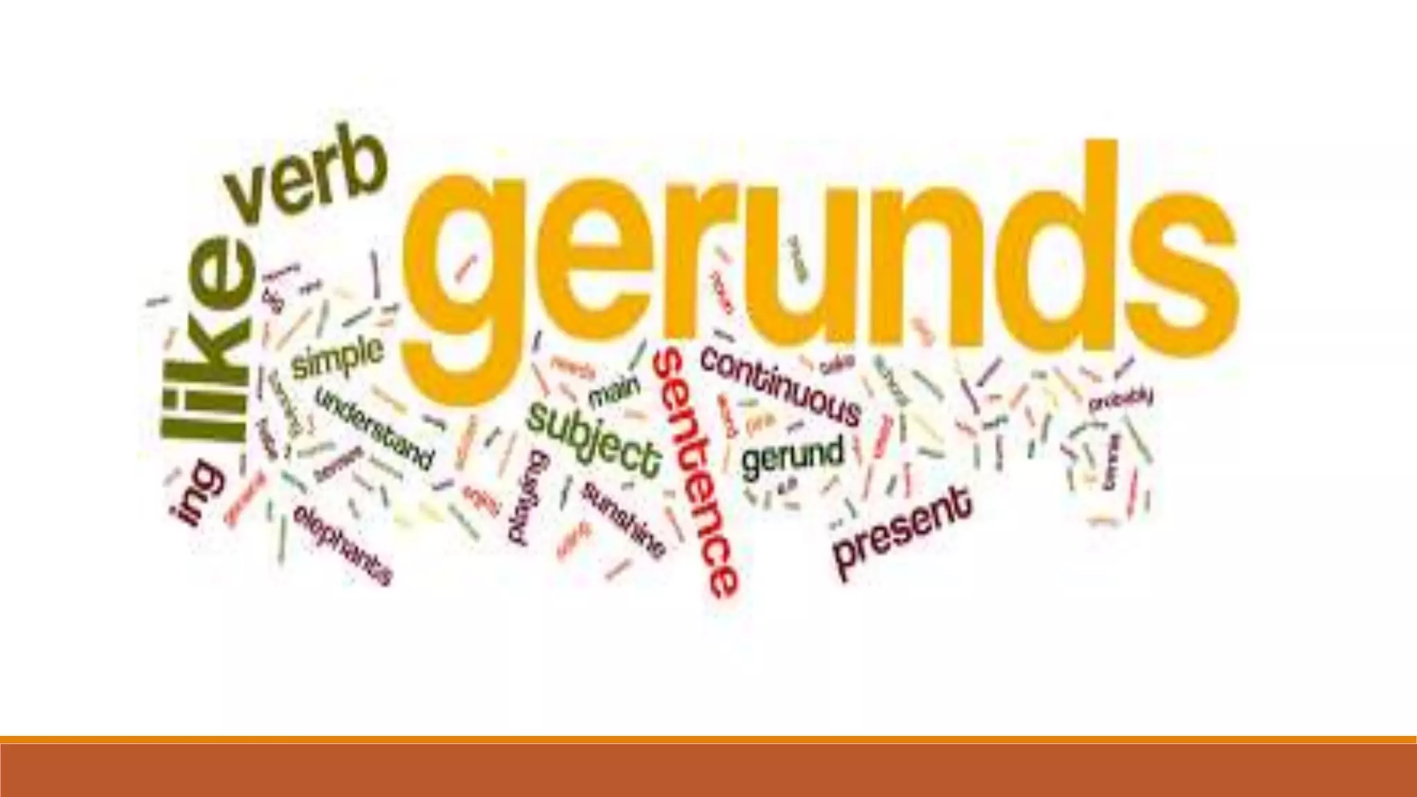 Gerund ppt | PPTX