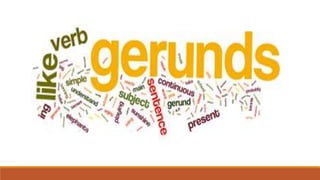 Gerund ppt | PPTX