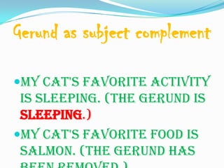 Gerunds | PPTX