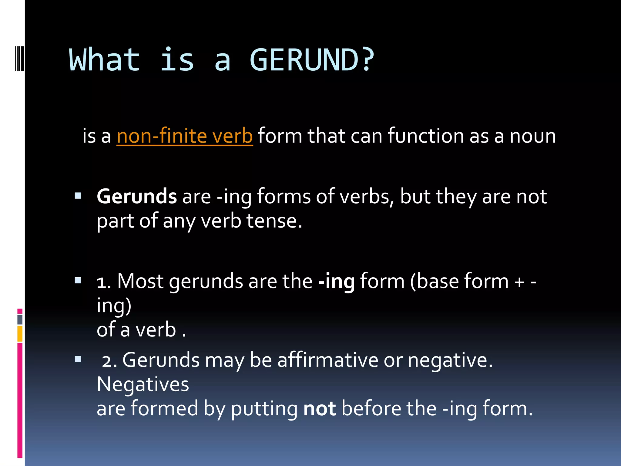 Gerunds | PPT