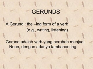 Gerunds | PPT