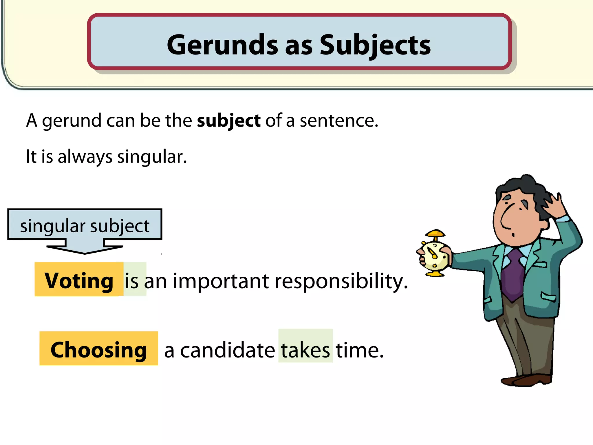 Gerunds basics | PPT